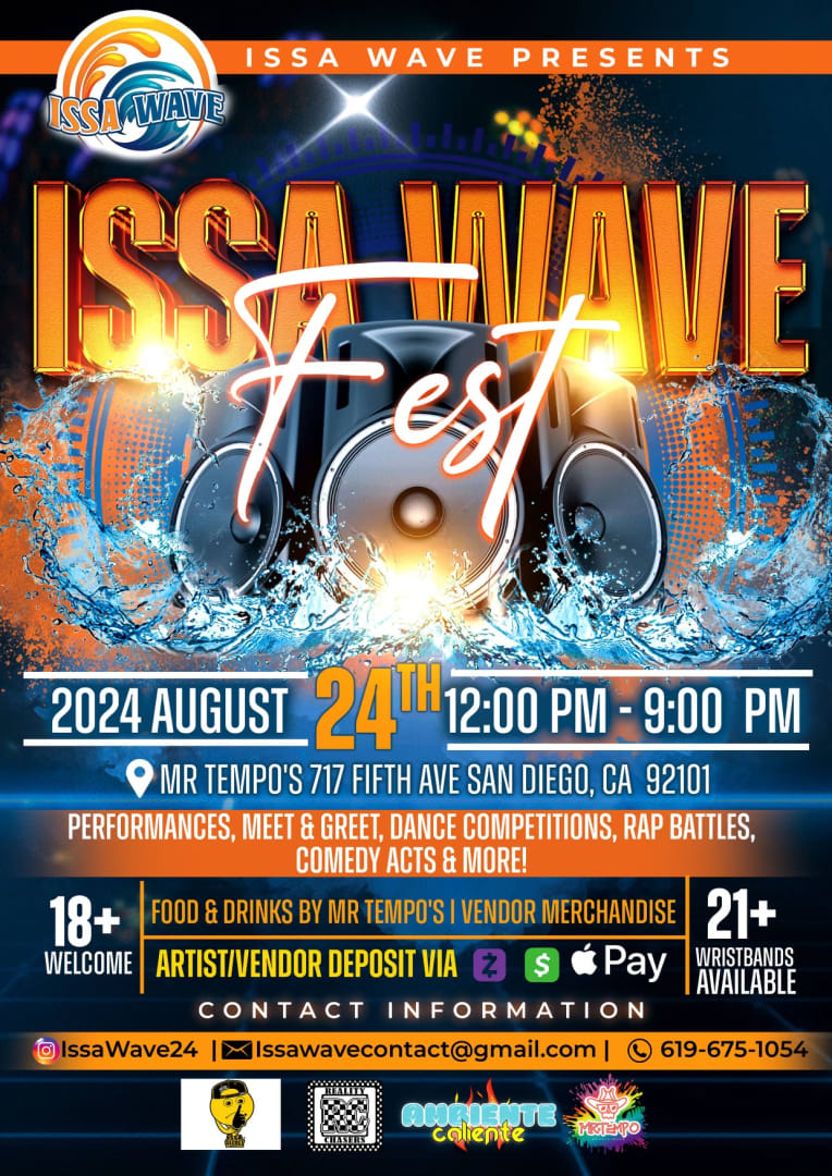 ISSA WAVE FEST Tickets | Boletos - Mr tempo sports bar , San Diego | 2024-08-24 - Tickeri.com
