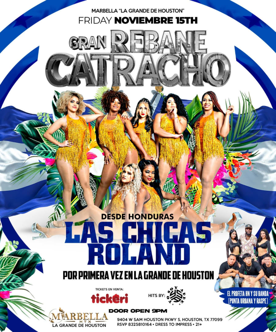 Las Chicas Roland Tickets Boletos at Marbella.htx | Houston, Texas - 2024-11-15 - Tickeri.com