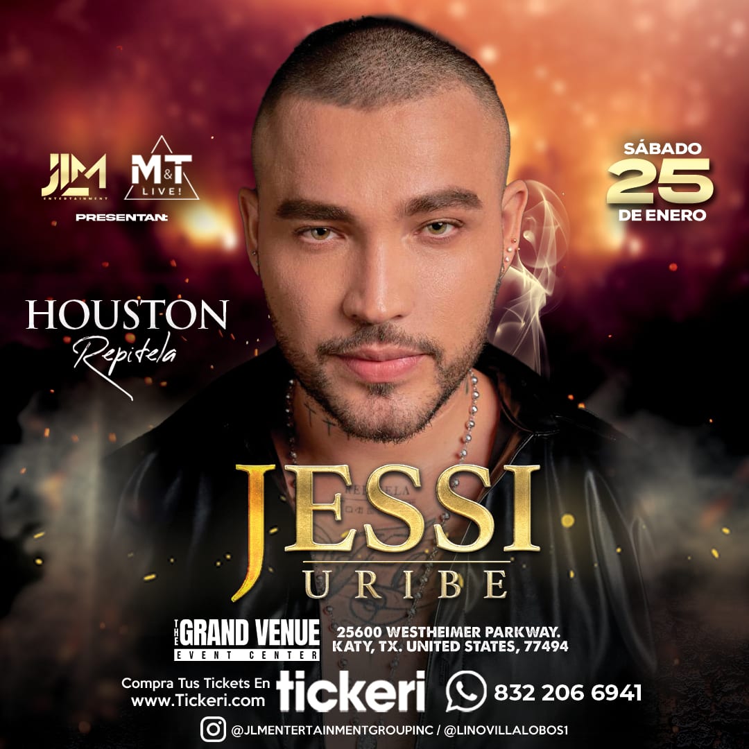 JESSI URIBE ¡En Concierto! 2025 - Houston (Texas) Tickets | Boletos - The Gran Venue Event ...