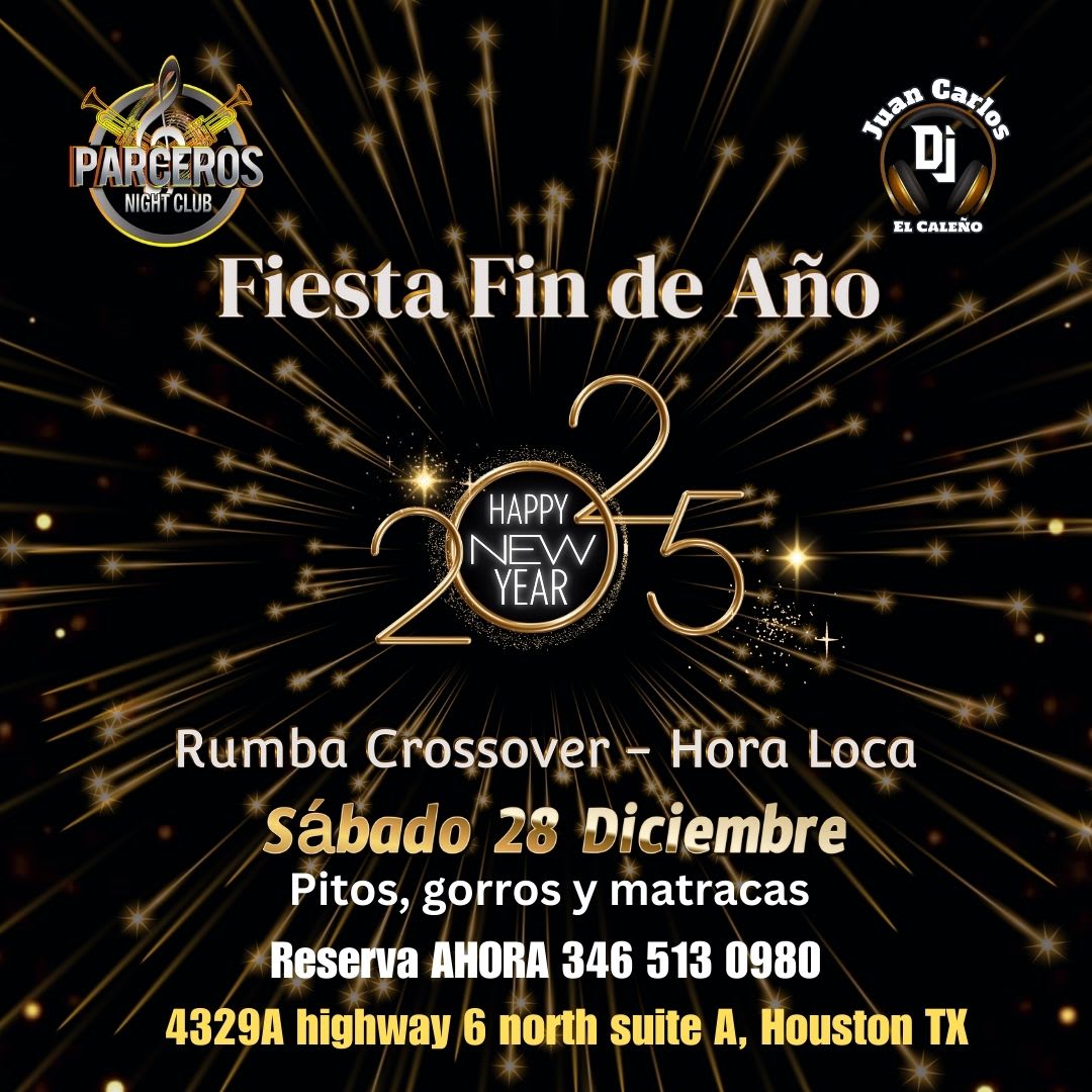 FIESTA FIN DE AÑO EN PARCEROS Tickets | Boletos - Parceros Night Club - Discoteca Colombiana ...