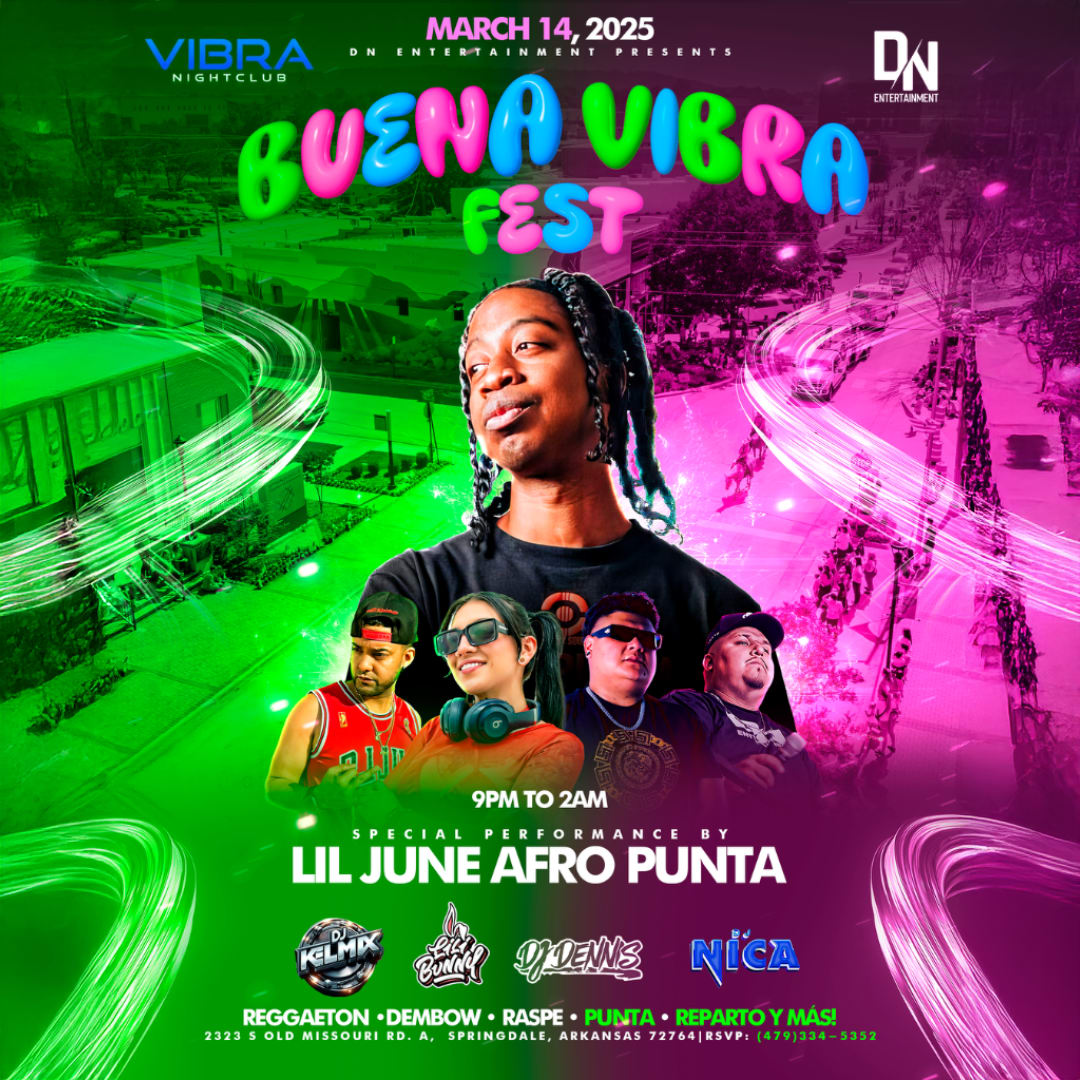 DN Entertainment Presents: Buena Vibra Fest Tour 2025! Tickets | Boletos - Vibra Night Club ...