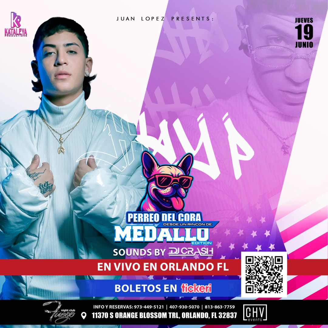 Jhay P Tour Tickets | Boletos - Fuego Night Club, Orlando | 2025-06-19 - Tickeri.com