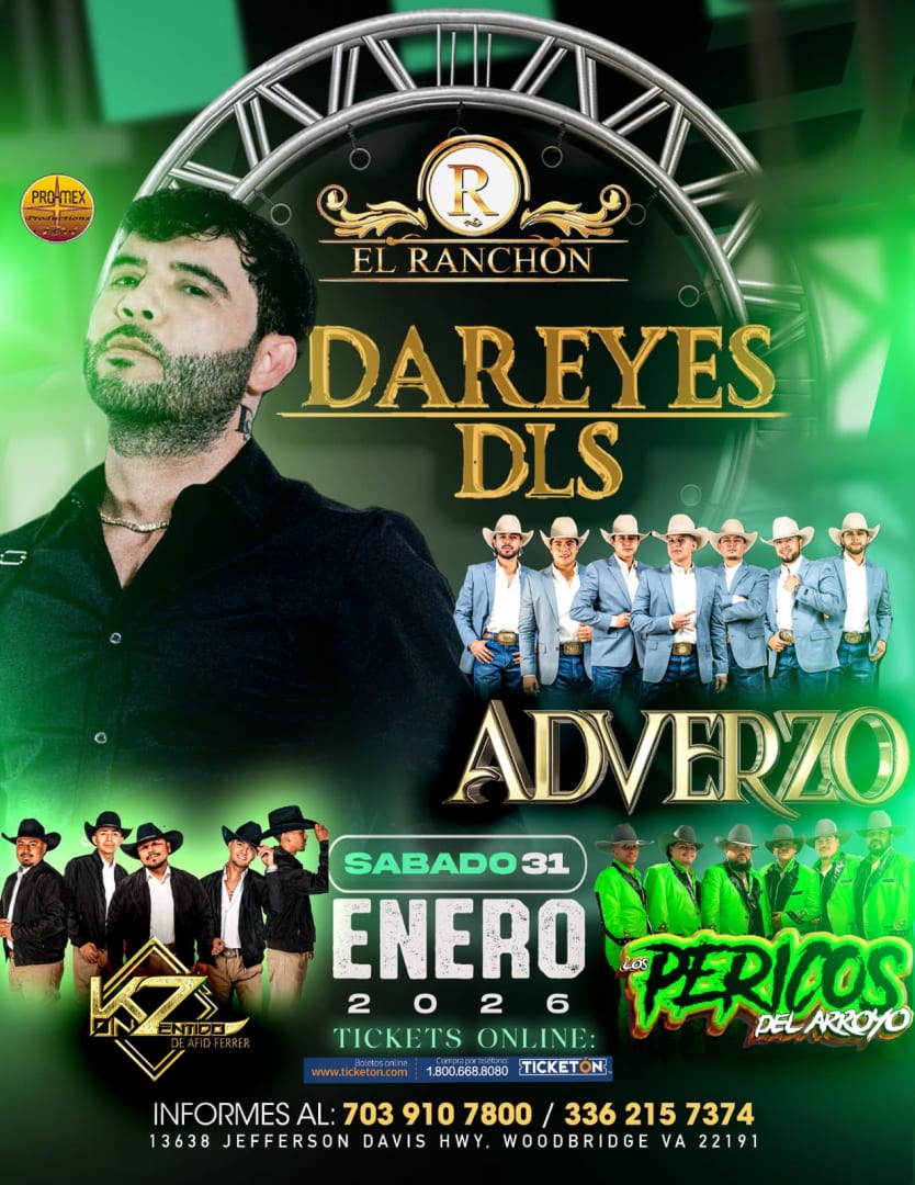 Dareyes DLS en Vivo en El Ranchón – Adverzo, KZ de Afid Ferrer & Los Pericos del Arroyo Tickets ...