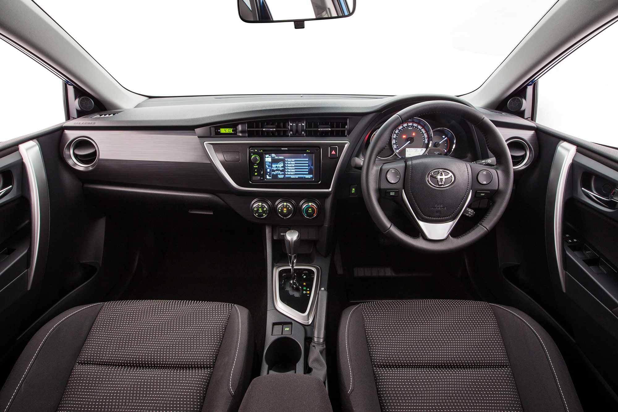 Interior Del Corolla 2014