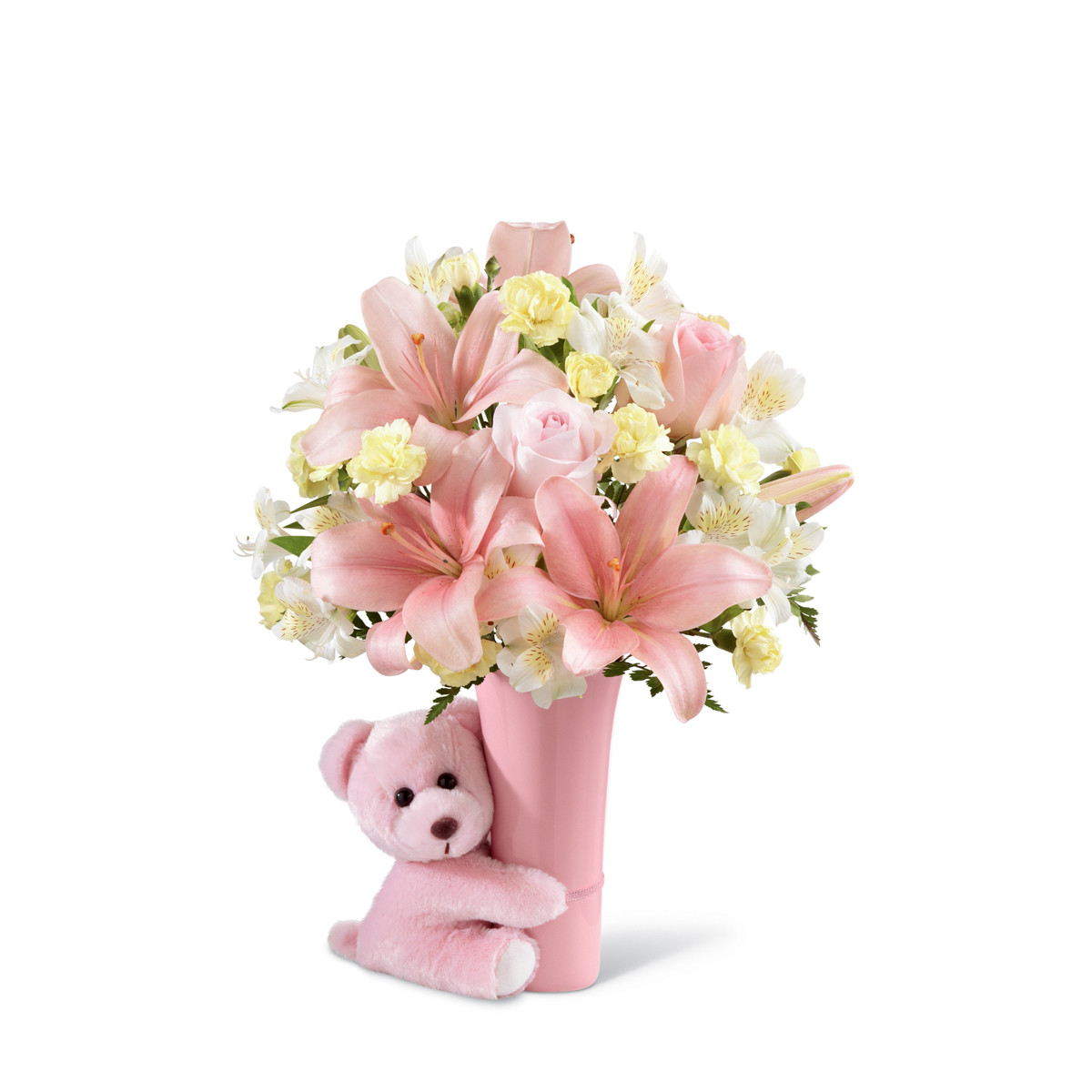 The FTD® Baby Girl Big Hug® Bouquet - Detroit, MI Florist The FTD® Baby Girl Big Hug® Bouquet - Detroit, MI Florist