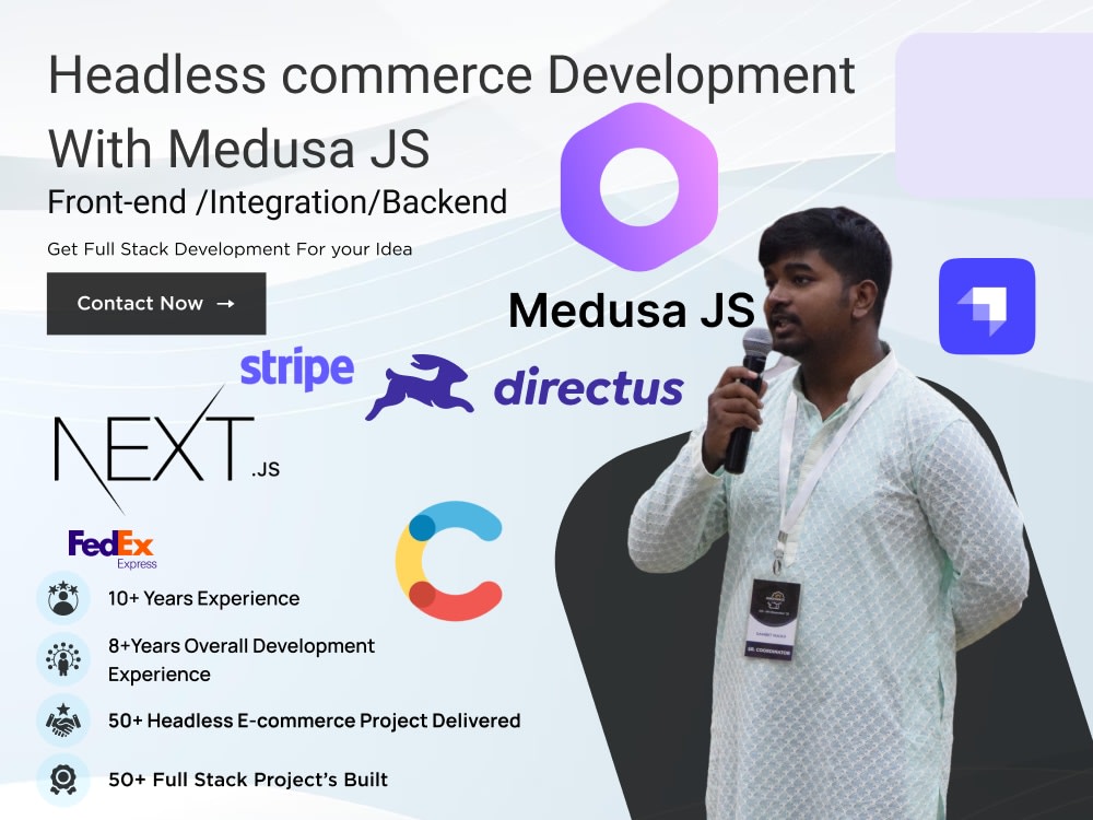 Headless Commerce Built With Medusa JS Upwork