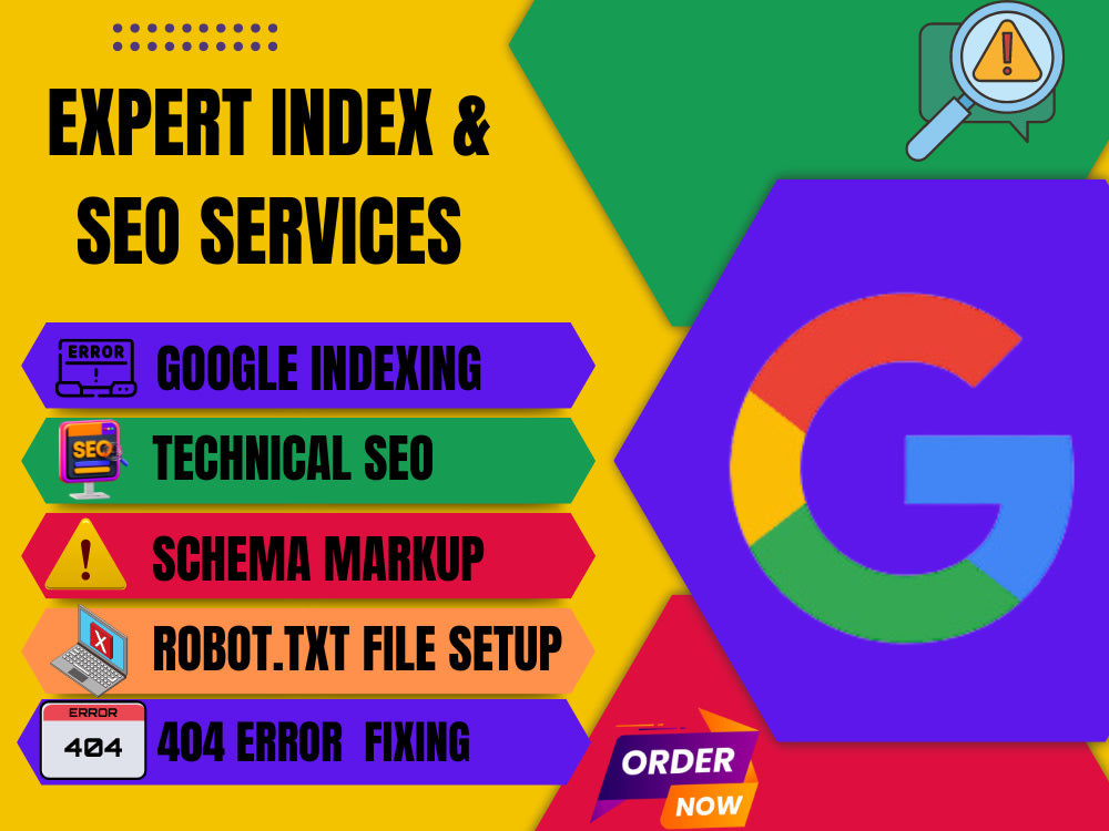 Google Index Technical SEO Schema Markup XML Sitemap Robots Txt Upwork