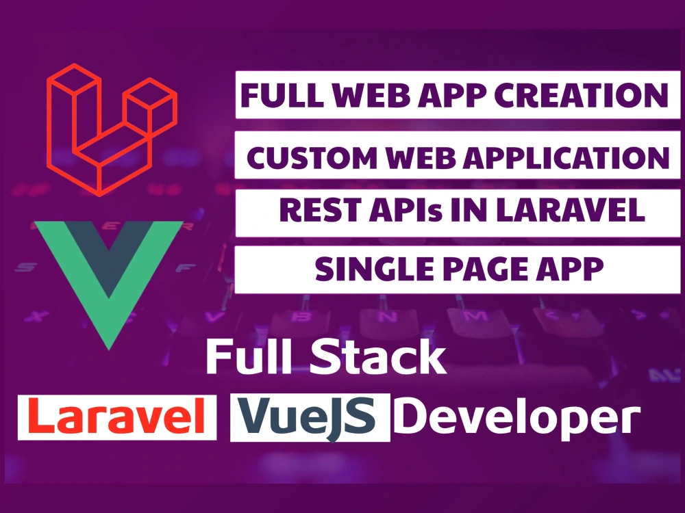 Pro Laravel Vue Js Web Application Upwork