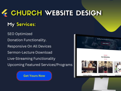 A Dynamic Church Website With Live Streaming And Donation Functionality