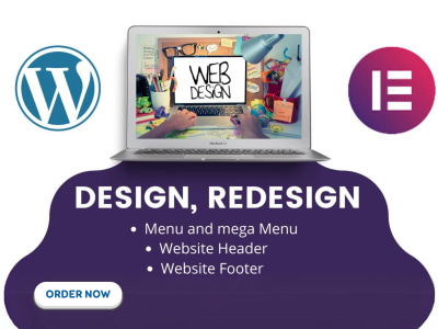 Design Or Fix The WordPress Header Footer Menu And Mega Menu Upwork