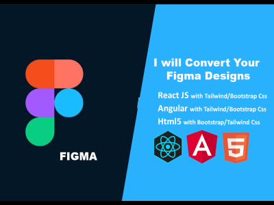 HTML Angular ReactJS WordPress Page From Figma Design Upwork