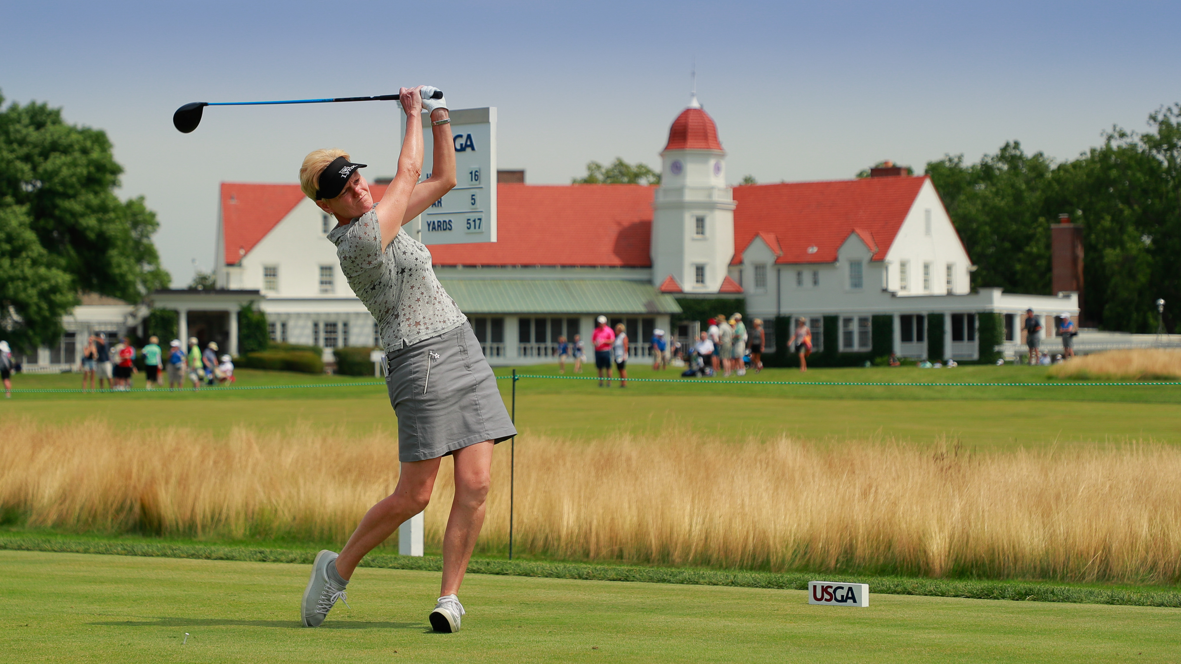 2018 U.S. Senior Women's Open: Scenes From Historic First Round 2018 U.S. Senior Women's Open: Scenes From Historic First Round