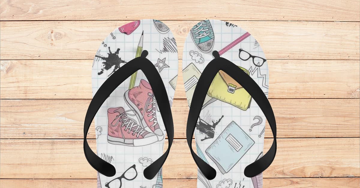 Back To School Sale Flip Flop sandals - Viralstyle