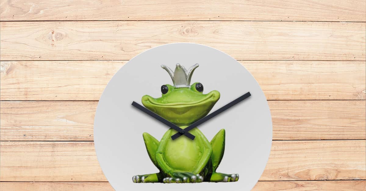 clock frog - Viralstyle
