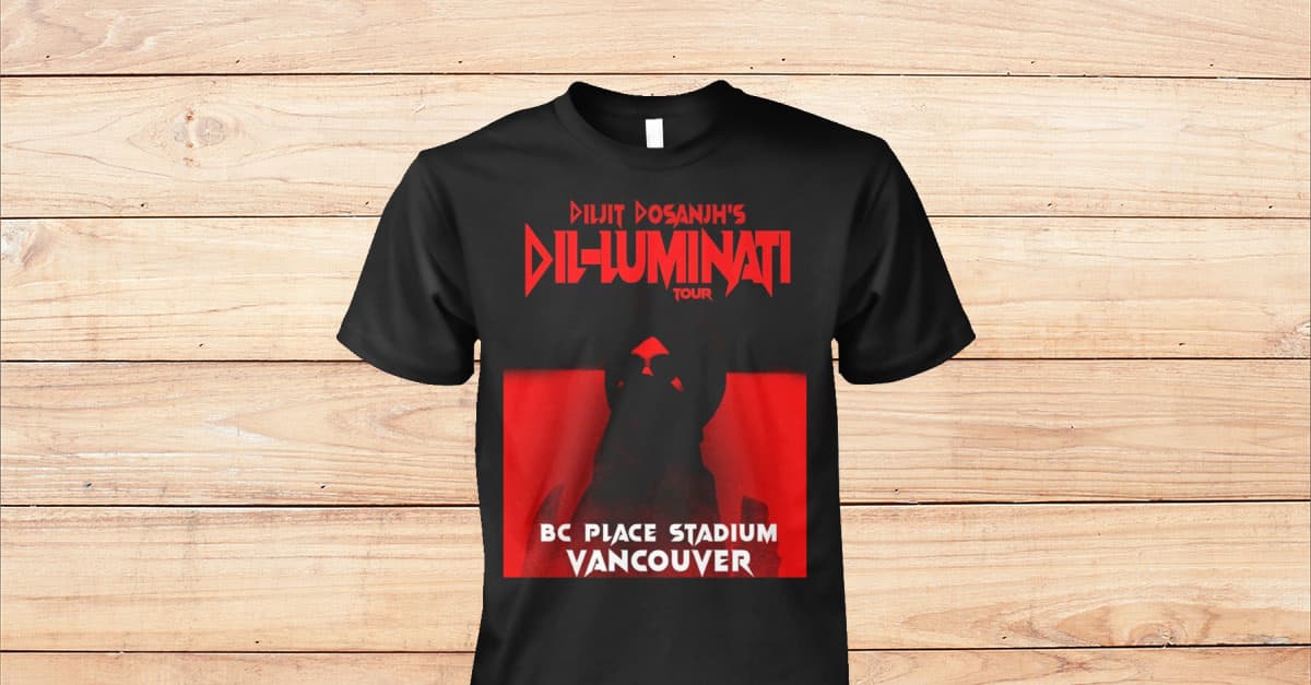 Diljit Dosanjhis Dil Luminati Tour 2024 Shirt Viralstyle