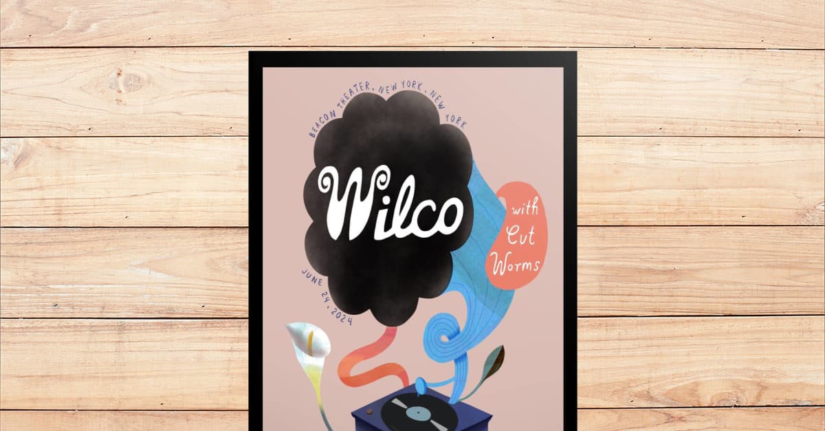 Wilco Show New York NY June 24 2024 Poster - Viralstyle