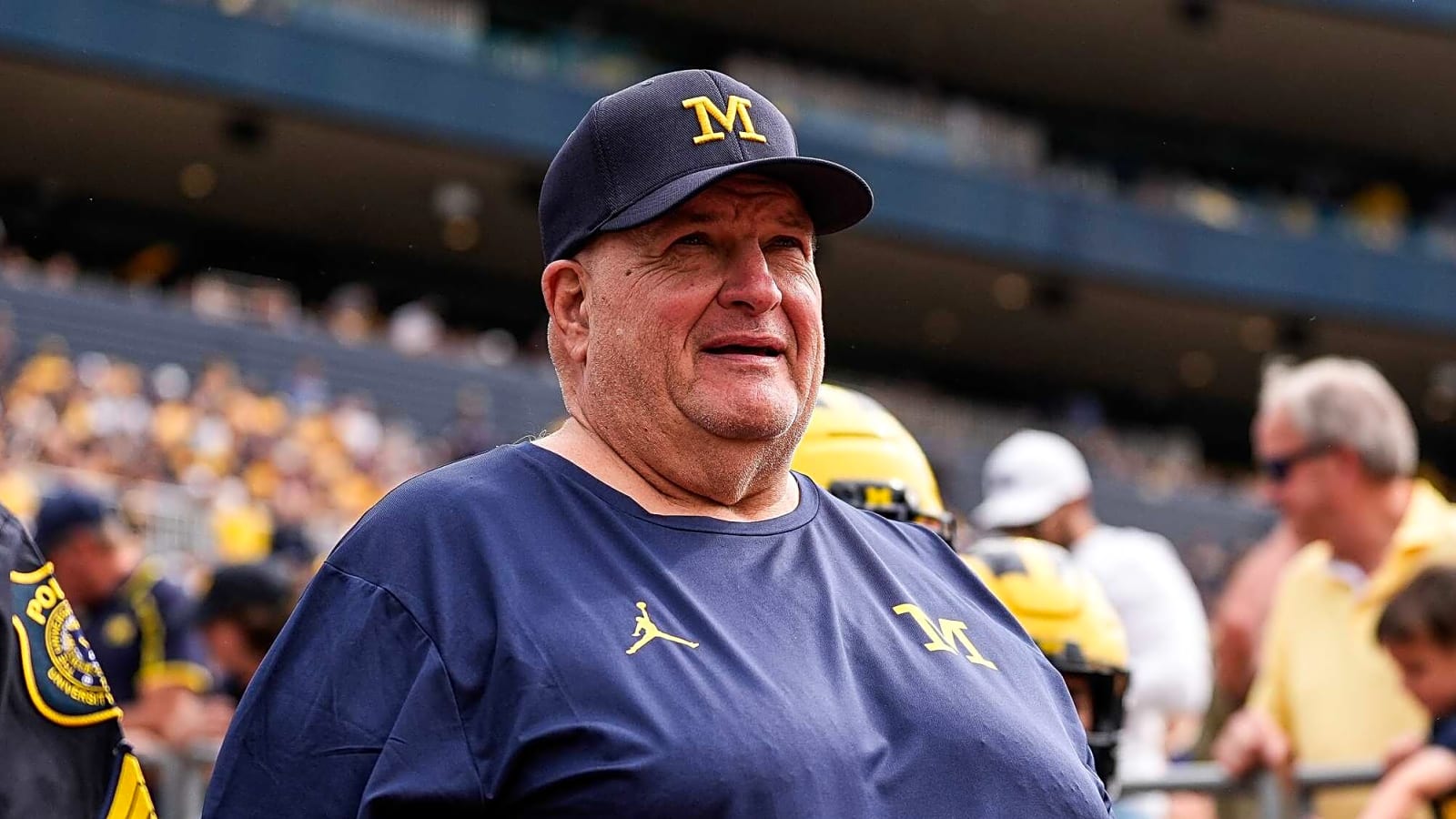 Biff Poggi Delivers Unexpected Message to Michigan Players During Locker Room Celebration in ...