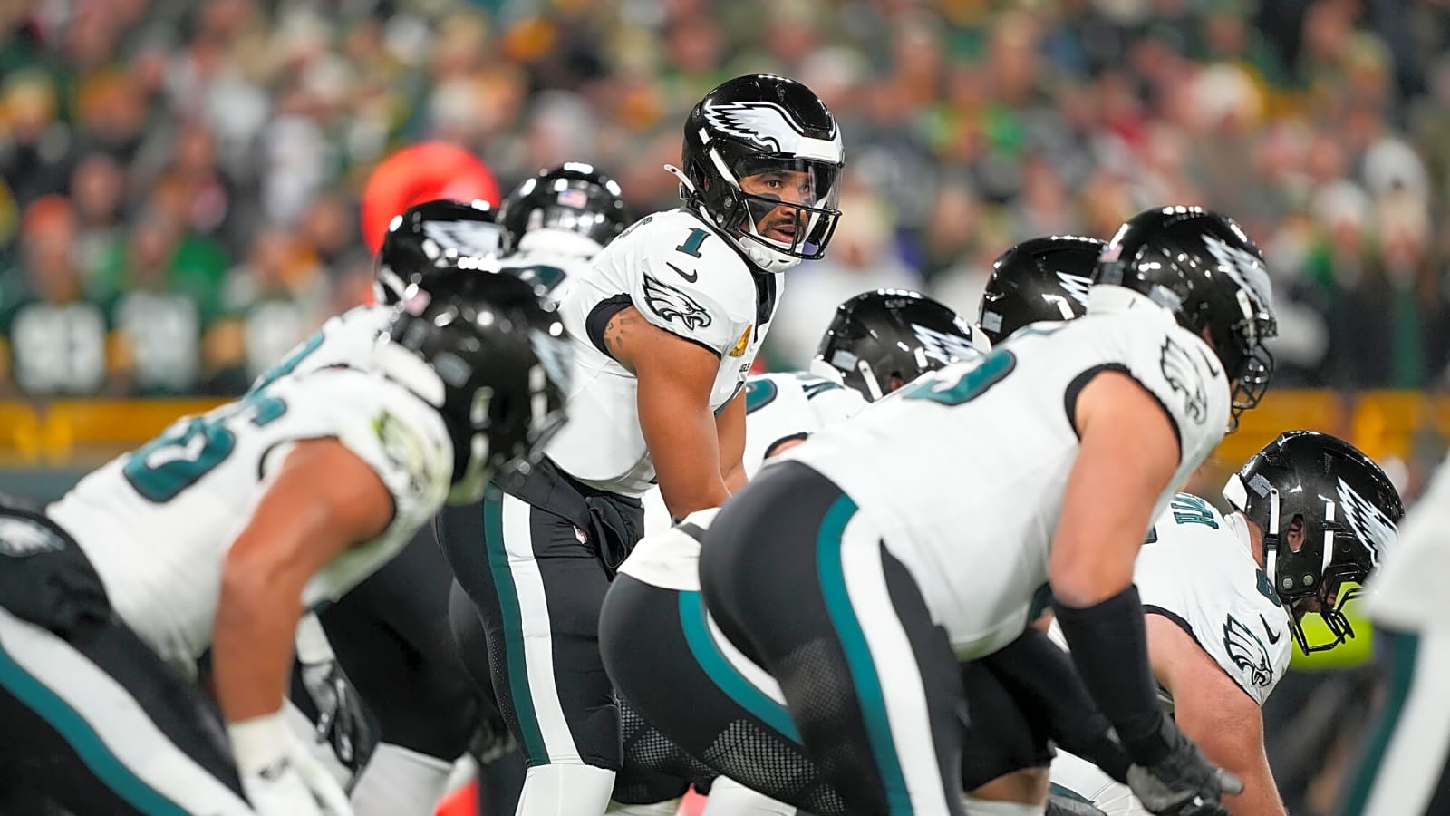 NFL officials miss blatant penalty on Eagles Tush Push vs. Packers | Yardbarker