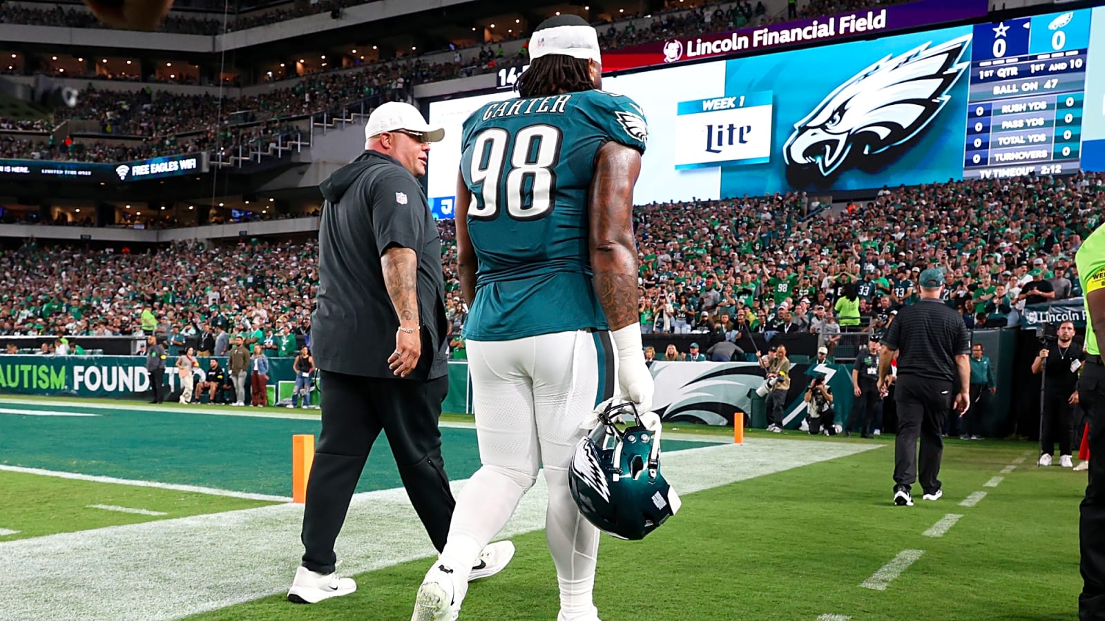 NFL fines Eagles DT Jalen Carter for spitting incident with Dak Prescott | Yardbarker