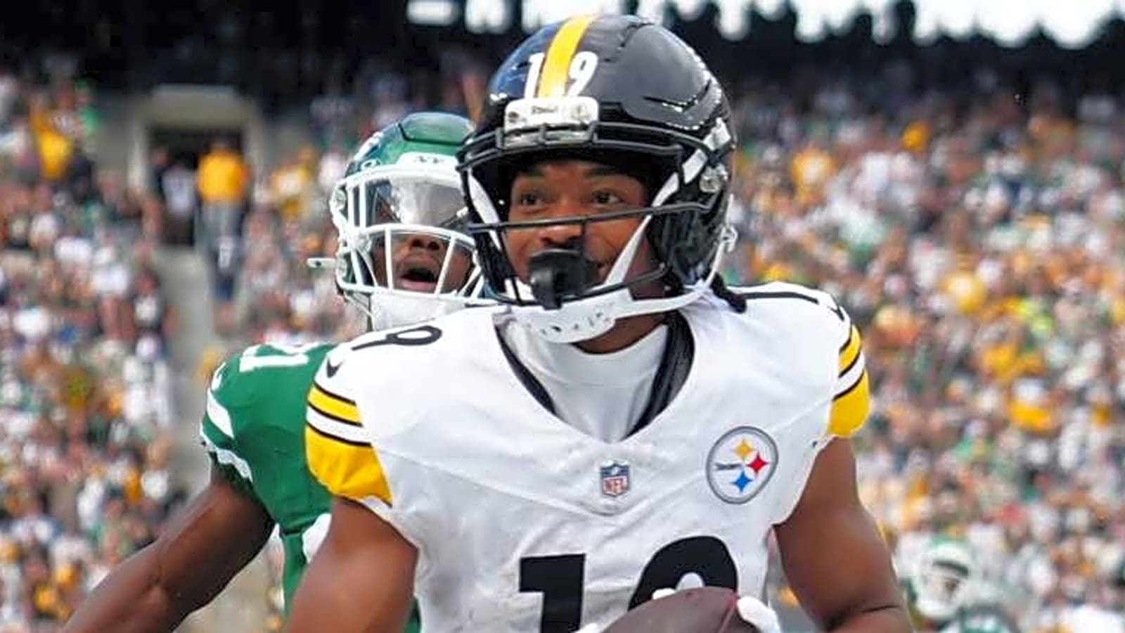 A Frustrated Steelers' Aaron Rodgers Sends Direct Message To Calvin Austin | Yardbarker