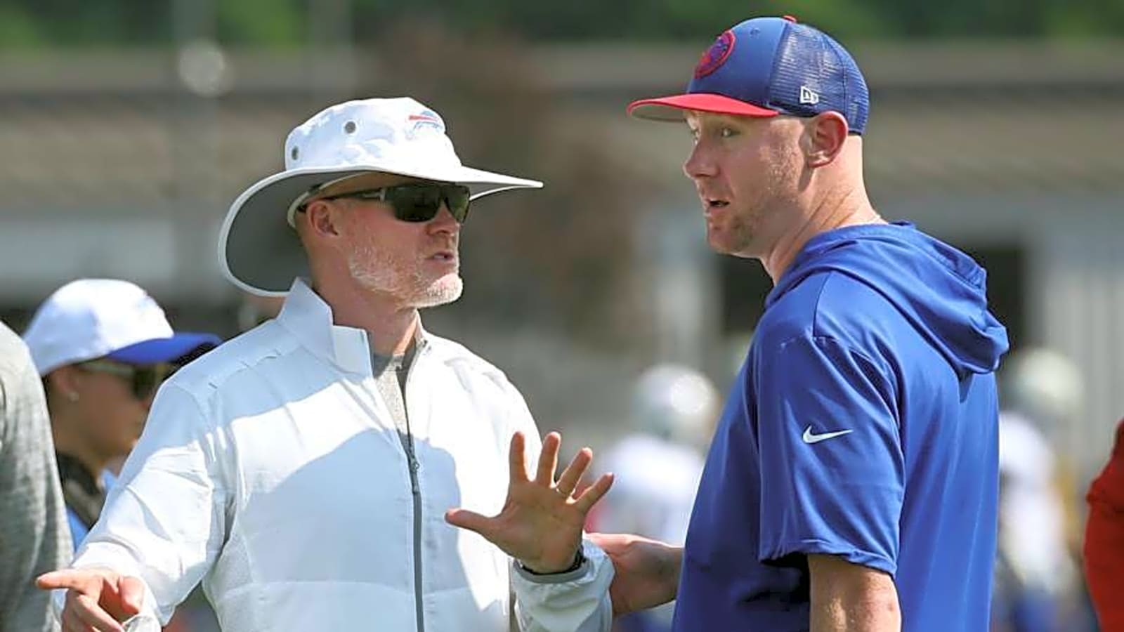 Sean McDermott provides revealing evaluation of OC Joe Brady's job status | Yardbarker