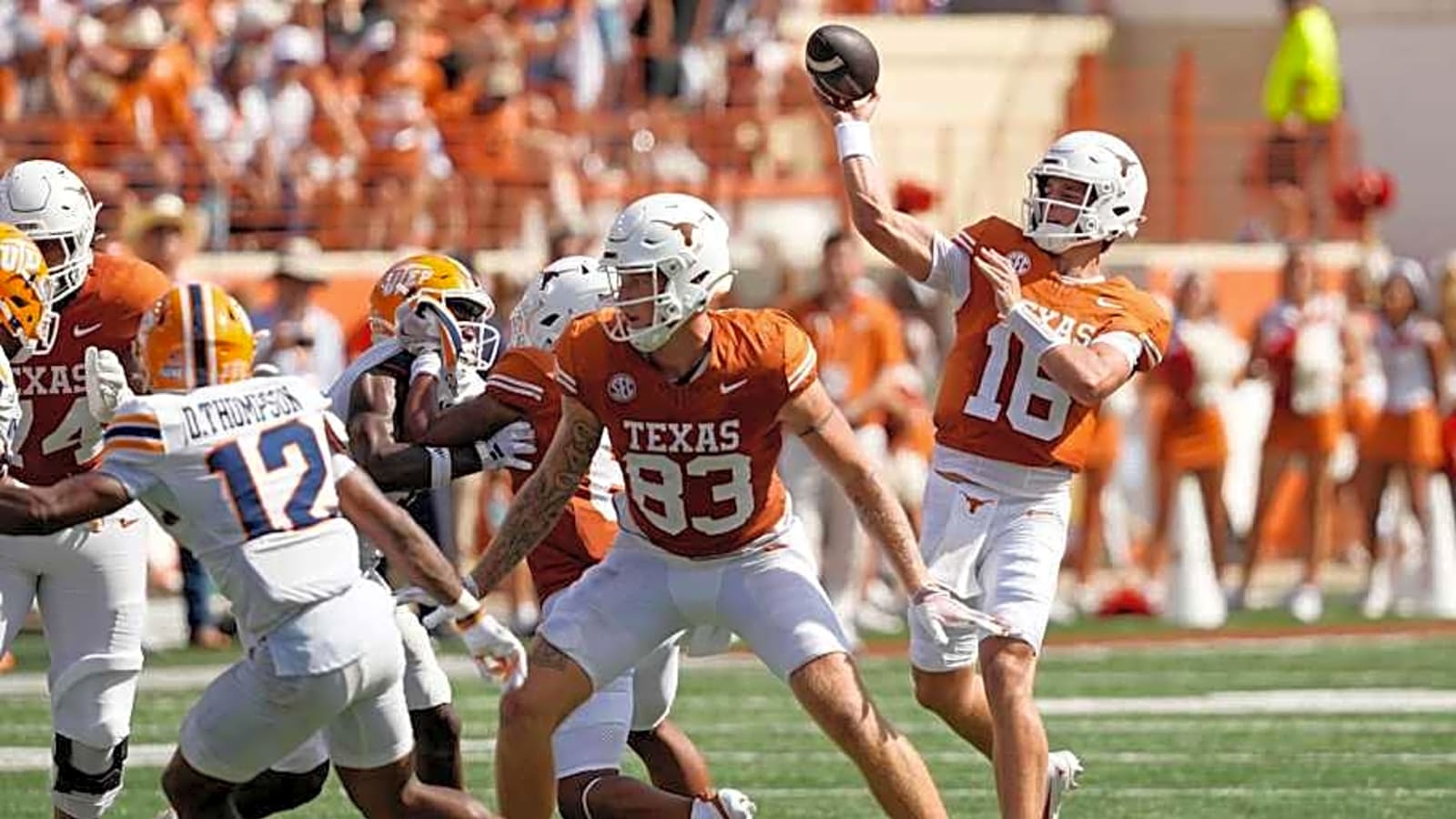 Texas Longhorns, Arch Manning Fight Through Boos in Ugly Win Over UTEP | Yardbarker