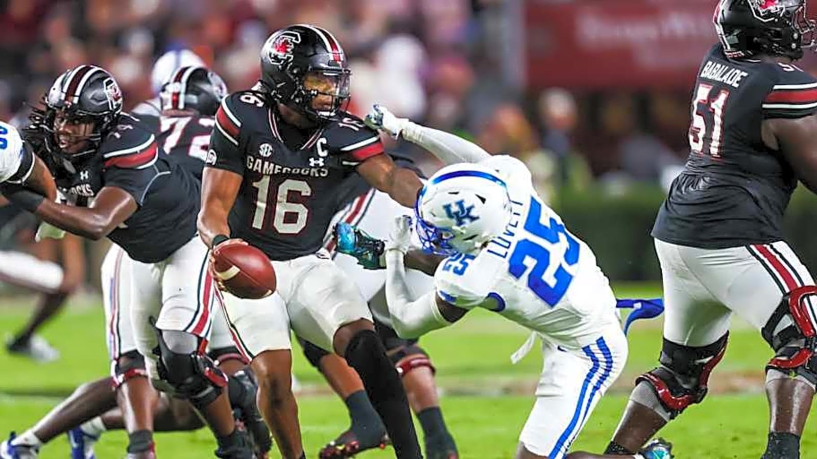 FINAL- South Carolina Gamecocks Roll Kentucky, Final 35-13 | Yardbarker