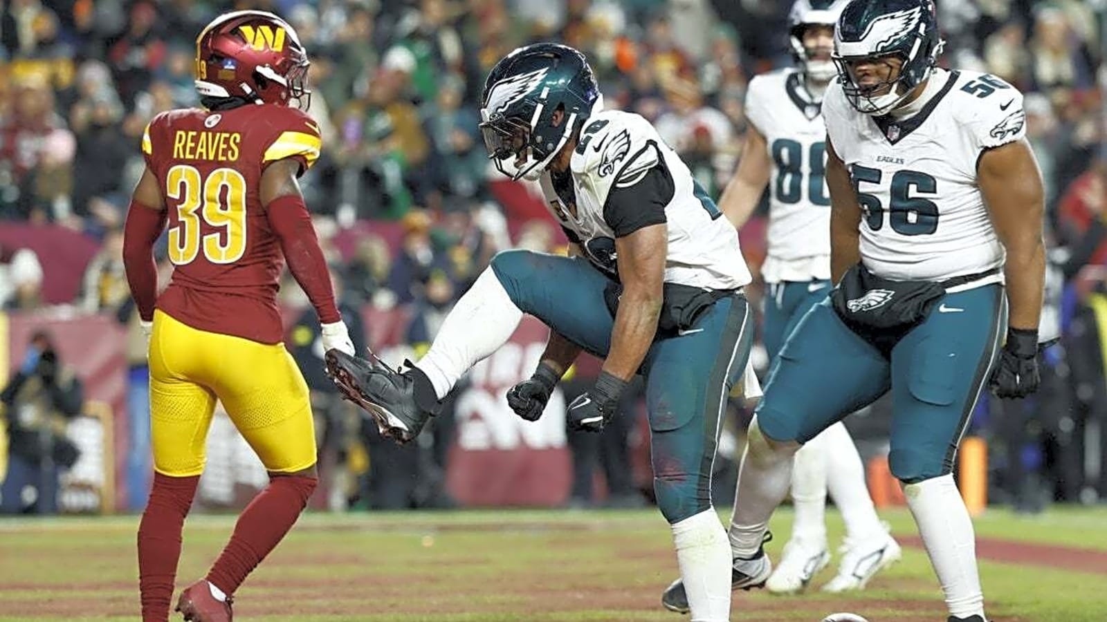 Saquon Barkley, Eagles clinch NFC East title with win over Commanders | Yardbarker