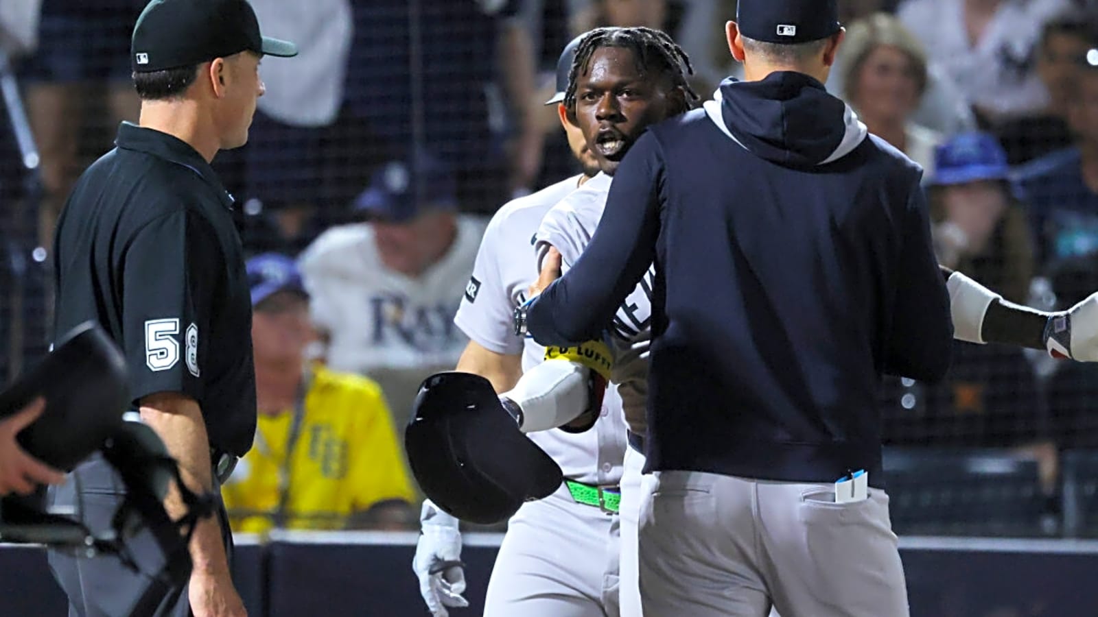 Yankees Announcer Defends Jazz Chisholm Jr. Following Controversial Ejection | Yardbarker