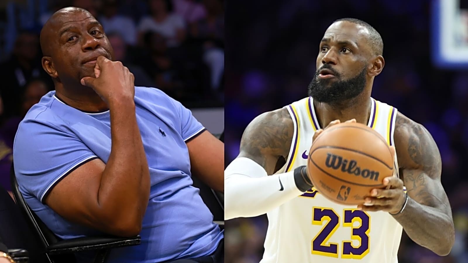 magic johnson lebron