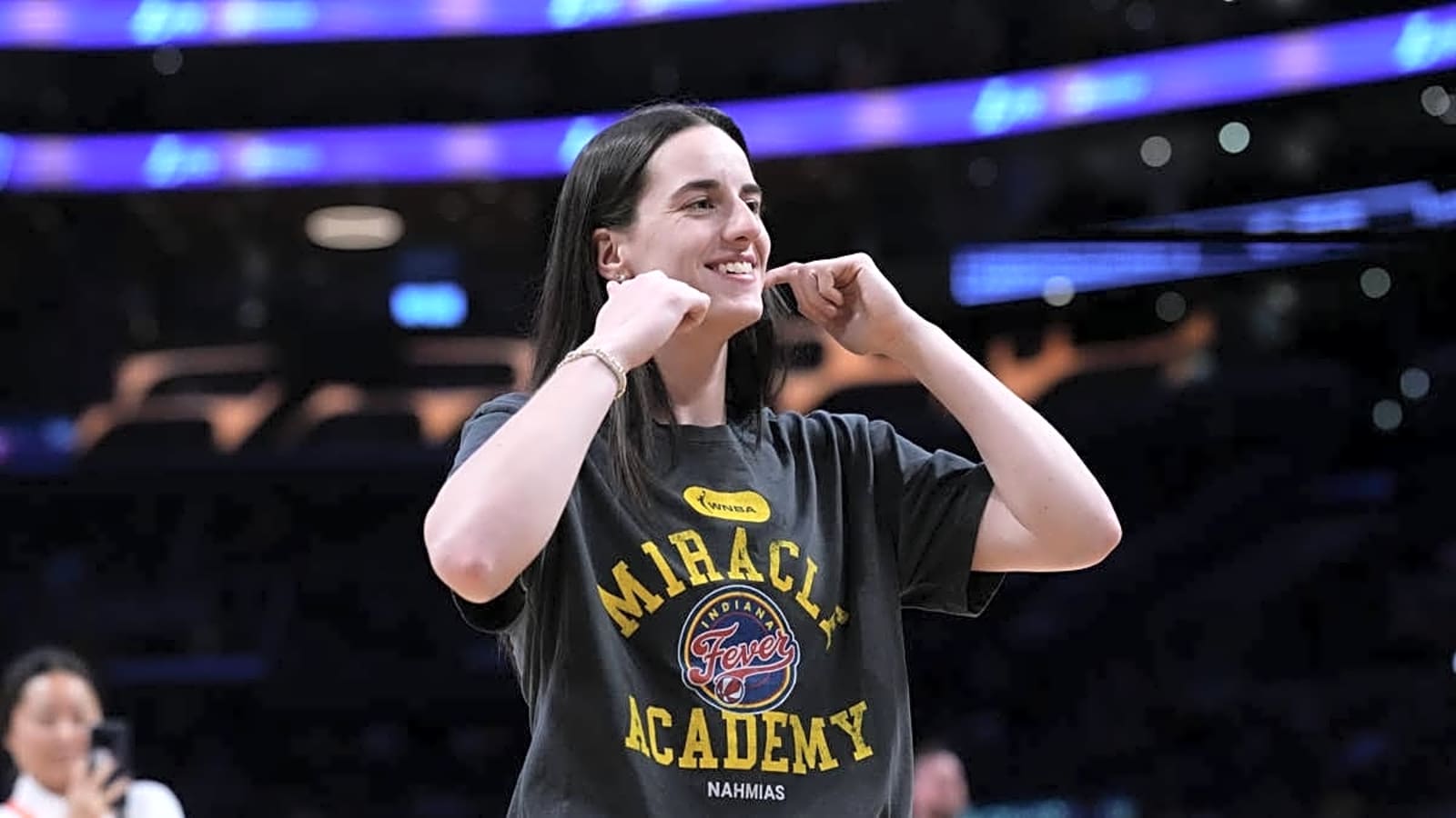 Caitlin Clark’s Behavior With Fever Rookie Raven Johnson Draws ...