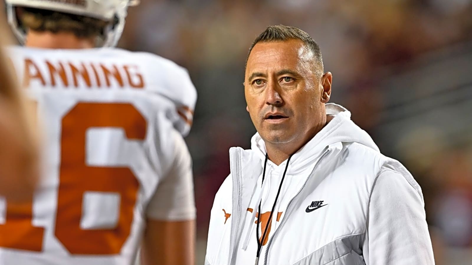 Texas’ Steve Sarkisian Has Clear Message for Arch Manning Ahead of Ohio State Game | Yardbarker