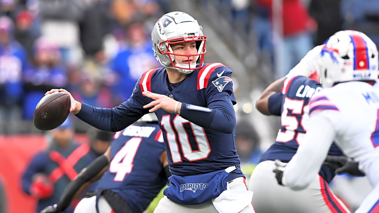 Drake Maye Sends Immediate 5-Word Message After Patriots Pick Will Campbell | Yardbarker