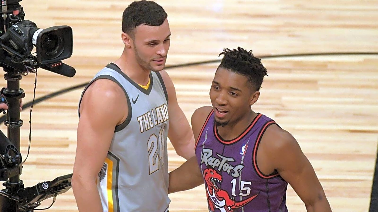 'DJ Khaled Cheated For Donovan Mitchell': Larry Nance Jr. Makes a Bold Claim About 2018 Dunk ...