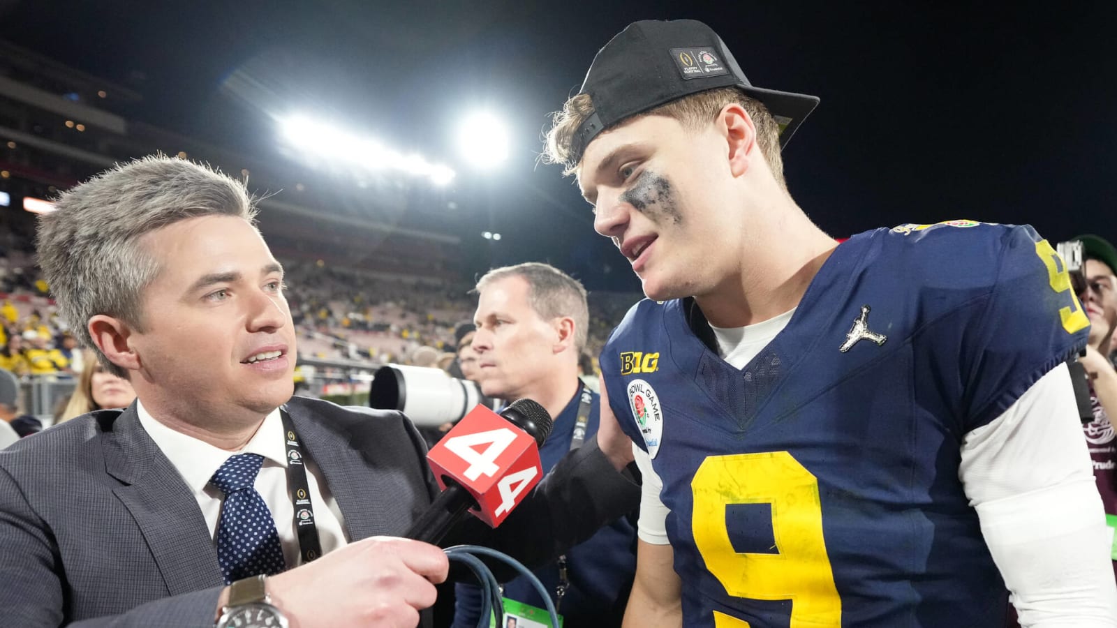 J.J. McCarthy explains why he refused to touch a rose all week | Yardbarker