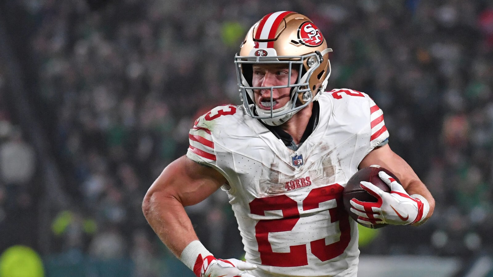Christian McCaffrey embracing 49ers' rich history, praises Brock Purdy ...