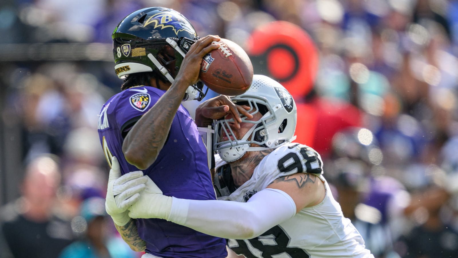 5 Las Vegas Raiders That Stepped Up vs. Ravens | Yardbarker