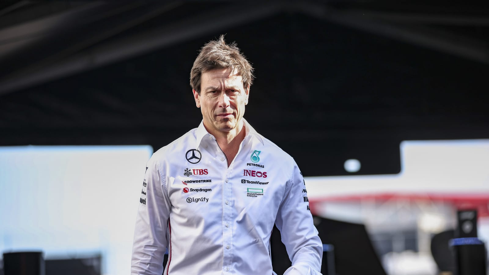 Watch: Toto Wolff refuses to give a clear answer over Lewis Hamilton being the leader at ...