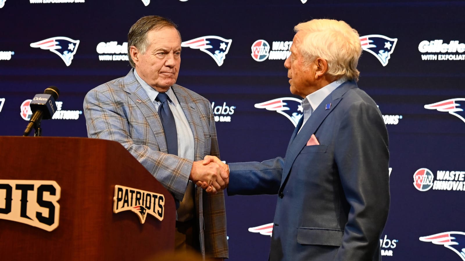 Patriots official release and transcripts: 'The Patriots and Bill Belichick have mutually agreed ...