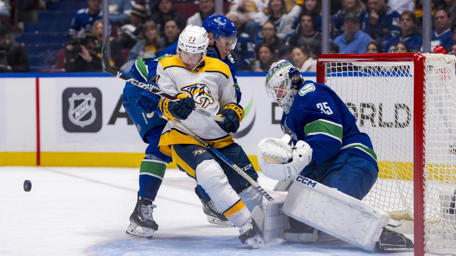 NHL playoffs: Thatcher Demko's injury opens the betting door for Nashville | Yardbarker