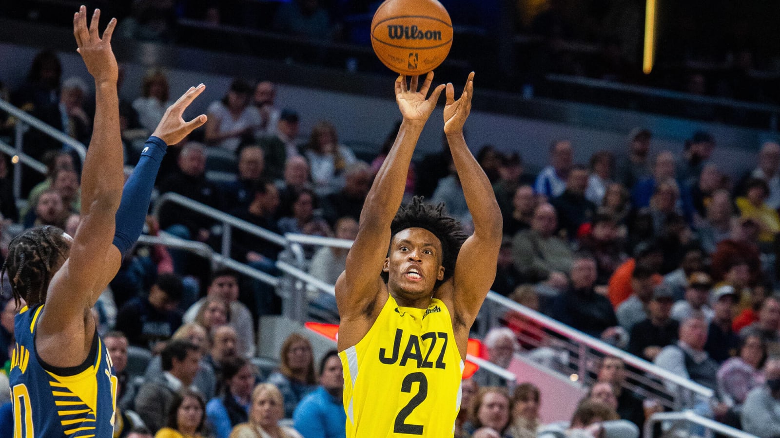 Jazzs Collin Sexton Made Available In Nba Trade Talks Yardbarker