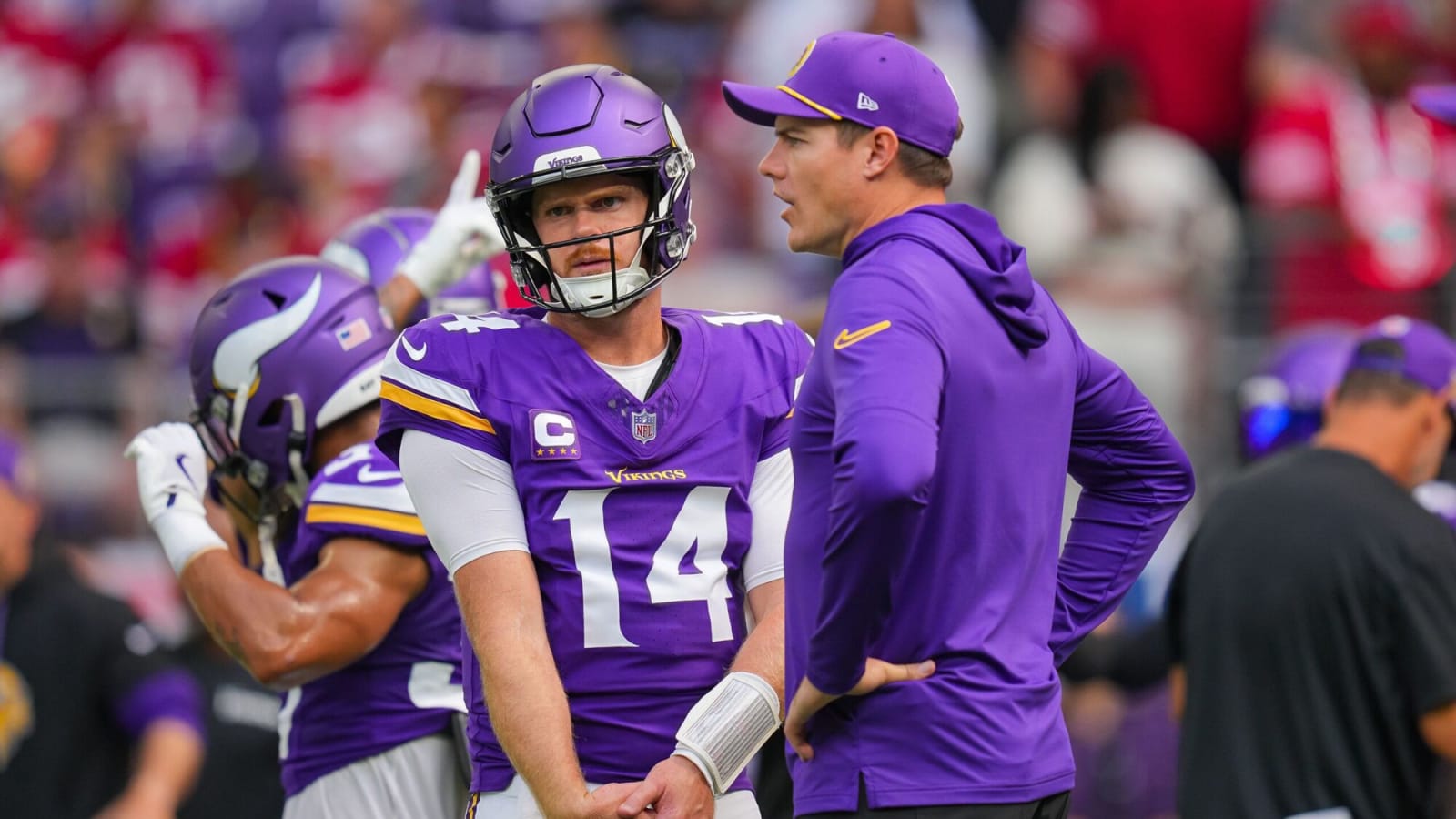 Vikings HC Kevin O’Connell Gets Emotional Talking About Sam Darnold | Yardbarker