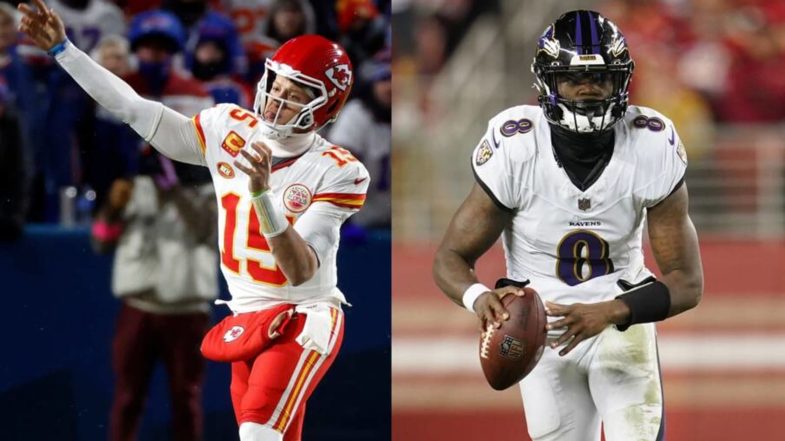 Patrick Mahomes, Lamar Jackson have strong choice of words for each ... Patrick Mahomes, Lamar Jackson have strong choice of words for each ...