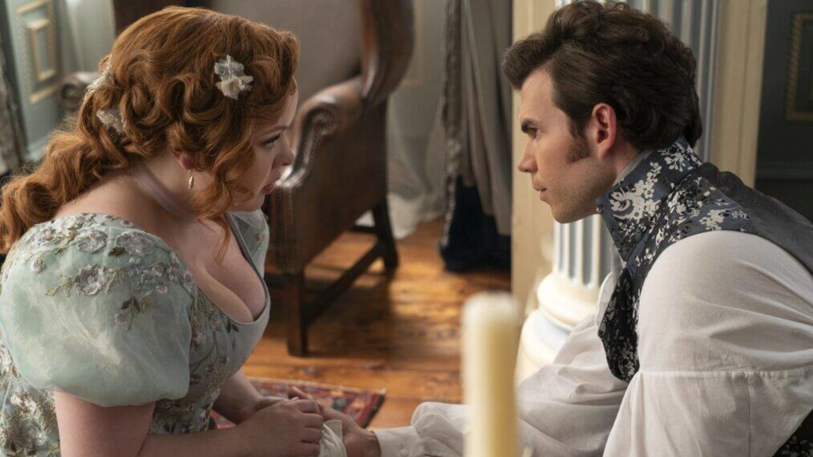 ‘Bridgerton’: Nicola Coughlan Reveals She & Luke Newton Had ‘A Lot of Say’ in Polin’s Sex Scenes ...