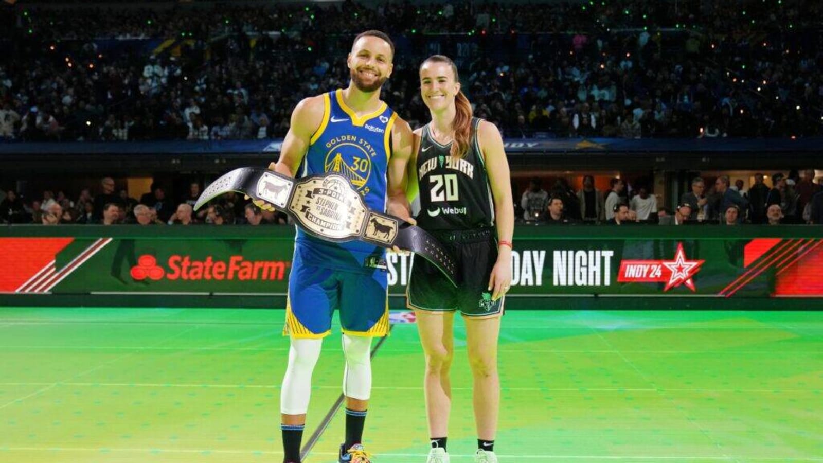 Steph Vs Sabrina Was A Massive Success For The Nba And Wnba Yardbarker