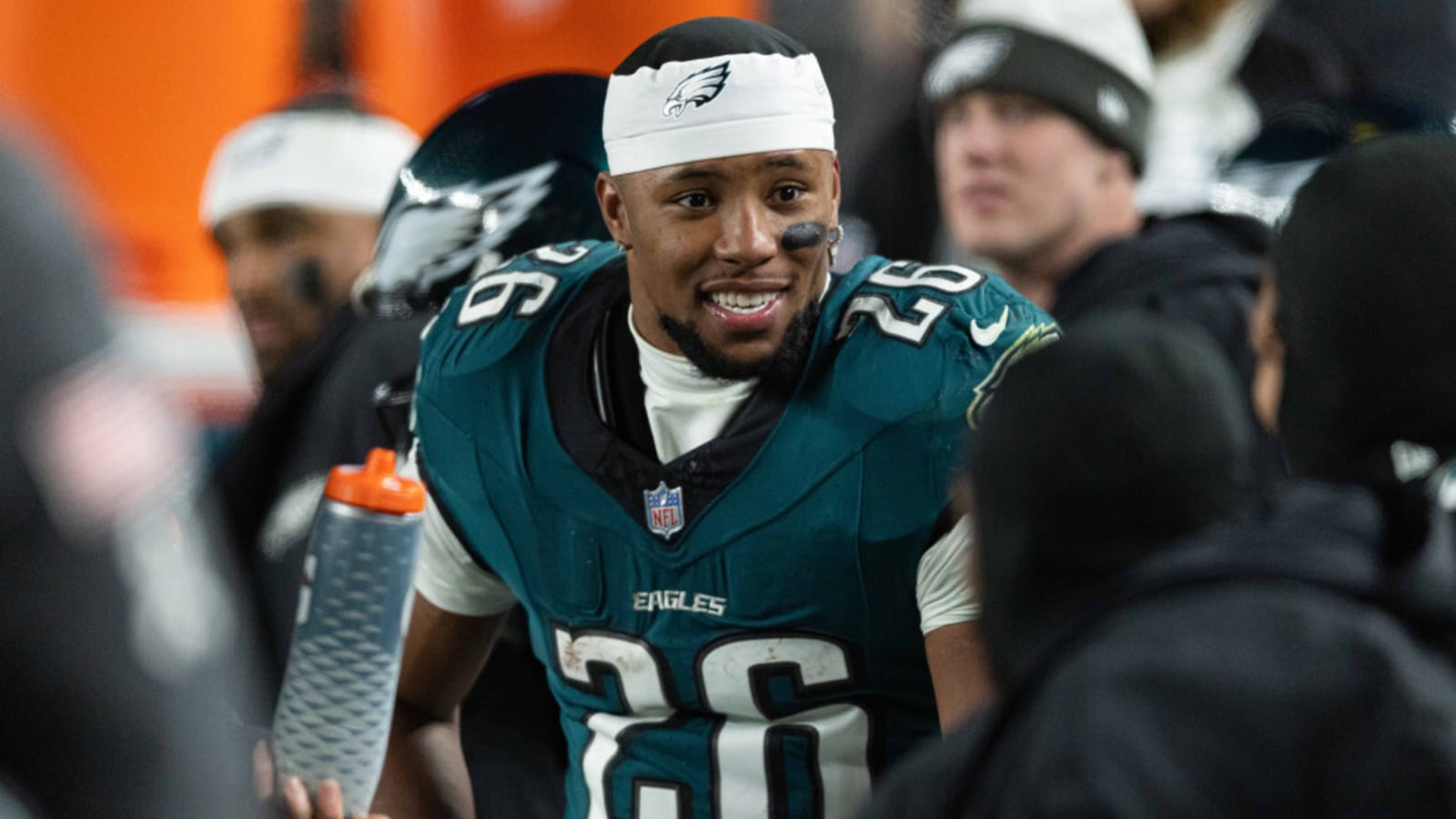 Saquon Barkley’s Opinion of the 'Tush Push' Revealed in New Video ...