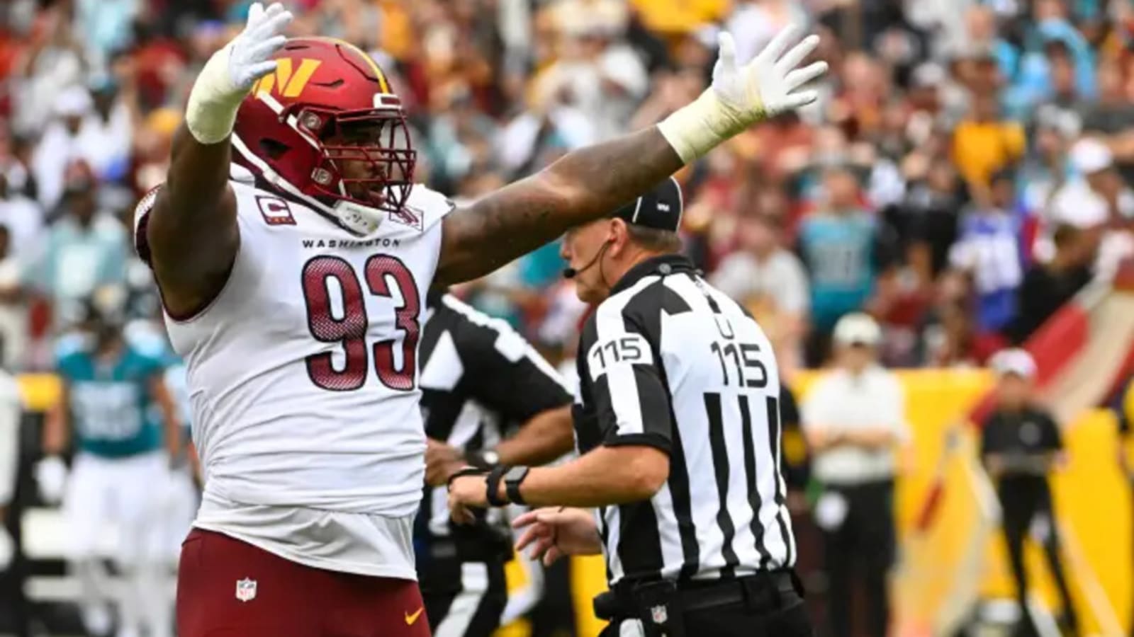 NFC East Rival Potential Landing Spot For Ex Commanders' Jonathan Allen | Yardbarker