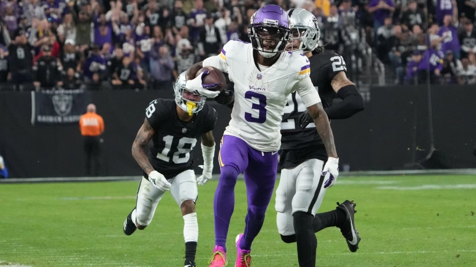 Vikings WR Jordan Addison carted off practice field | Yardbarker Vikings WR Jordan Addison carted off practice field | Yardbarker