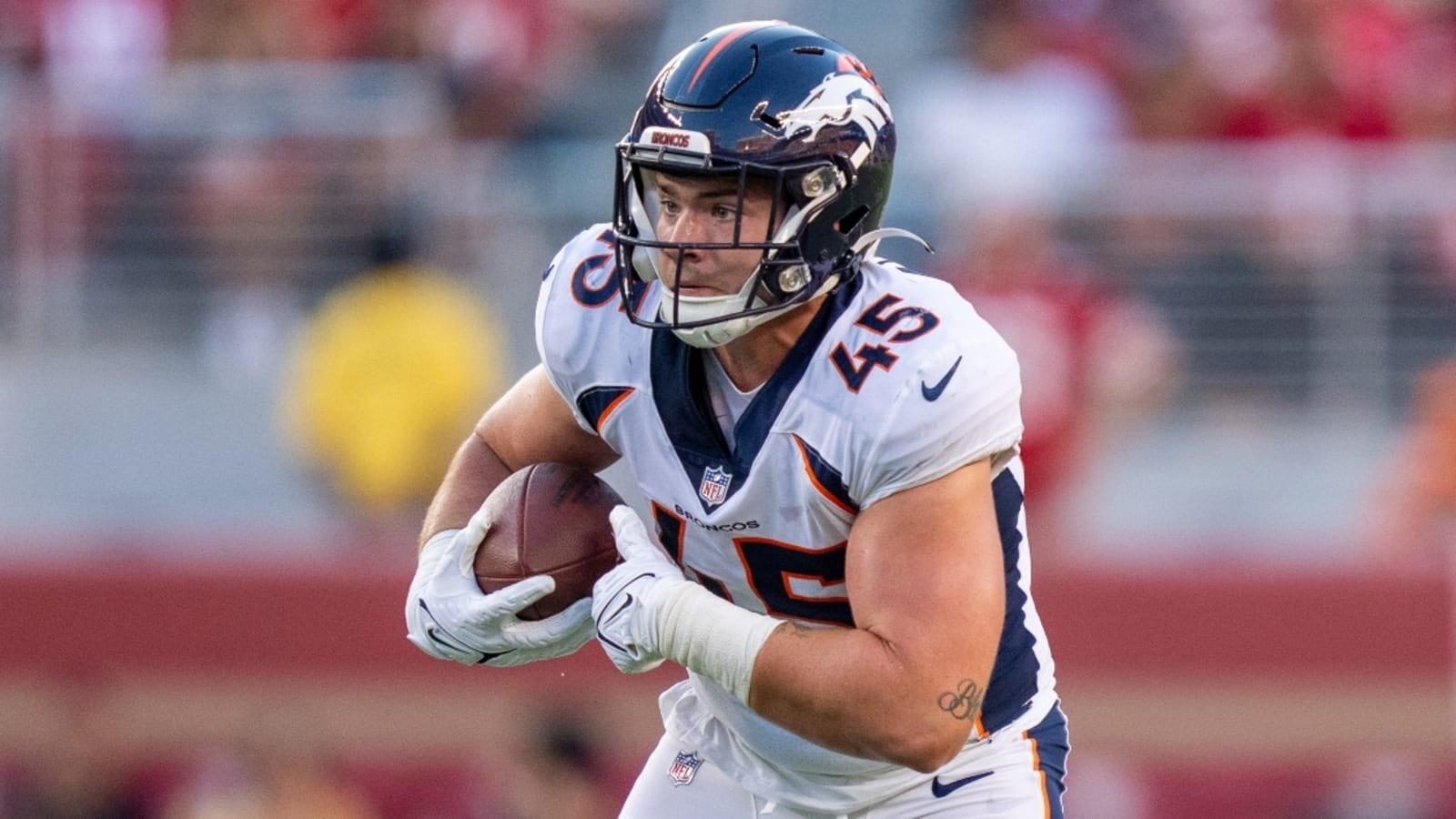 Broncos TE Nate Adkins scores first career touchdown vs. Carolina Panthers | Yardbarker