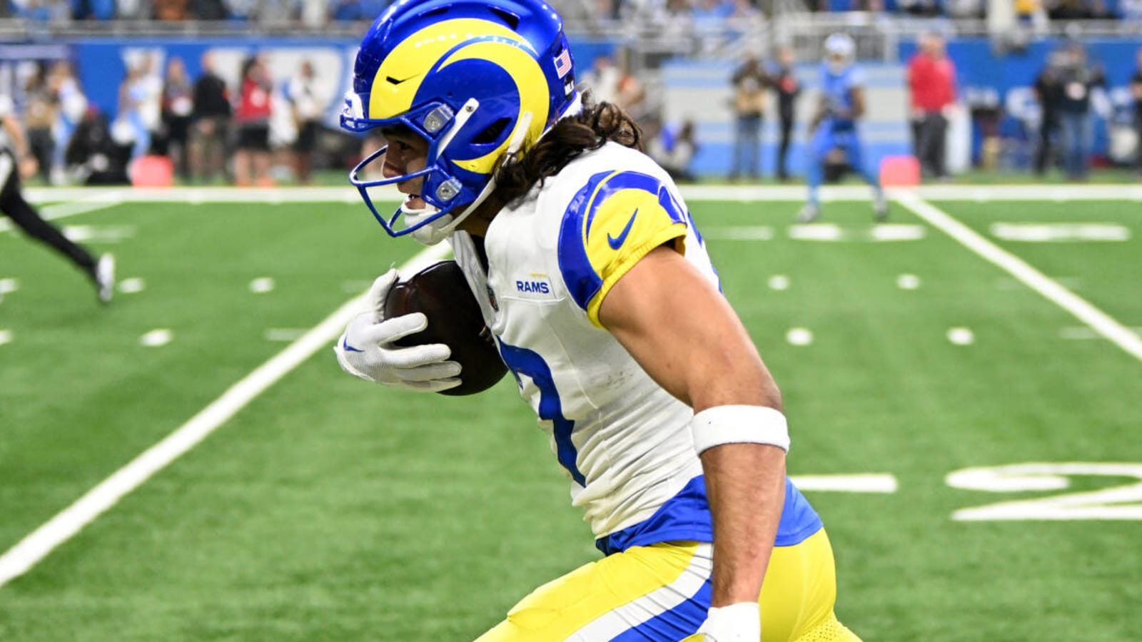 Rams WR Puka Nacua breaks yet another rookie record in playoff loss vs. Lions | Yardbarker